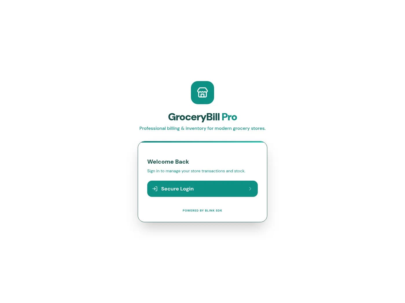 GroceryBill Pro