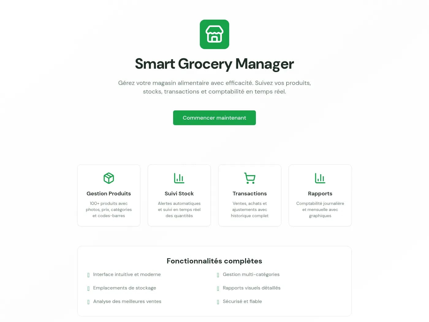 Smart Grocery Manager