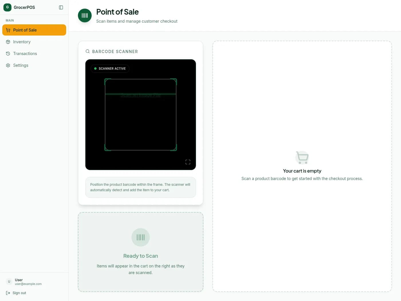 GrocerPOS Mobile Suite