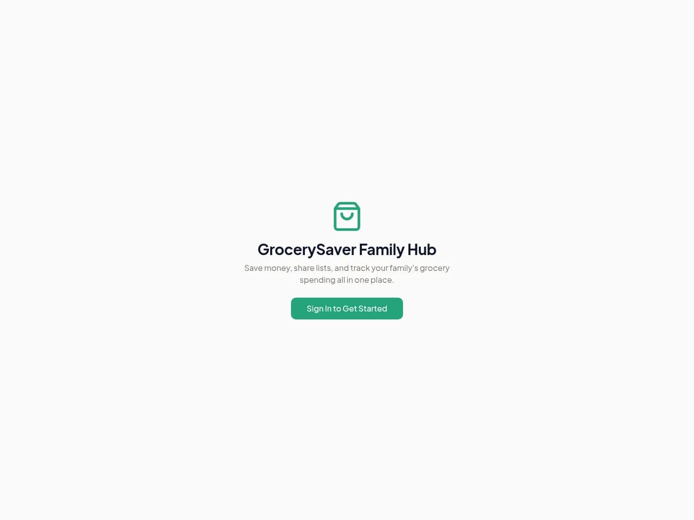 GrocerySaver Family Hub