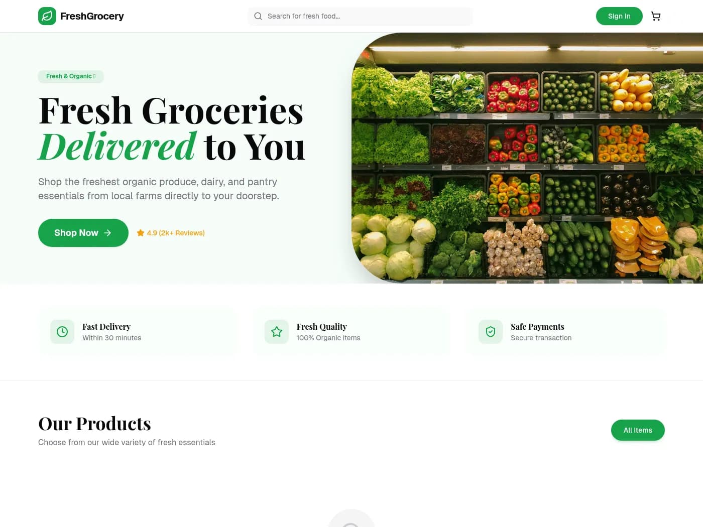 Smart Grocery Store