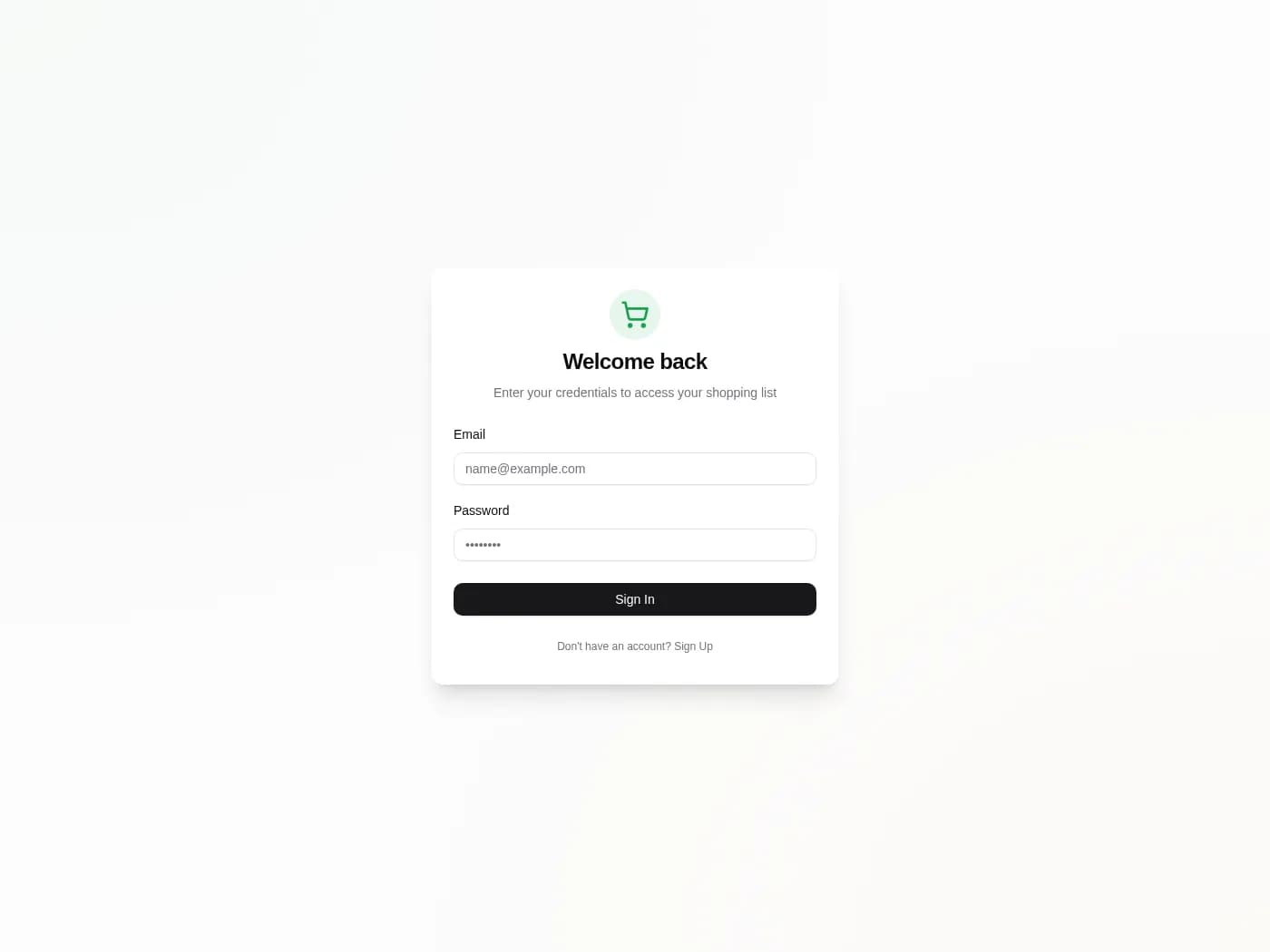 Smart Grocery Shopper