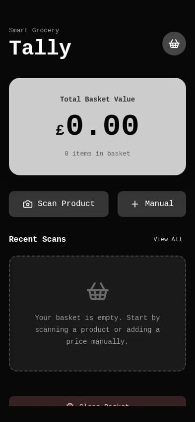 Smart Grocery Tally