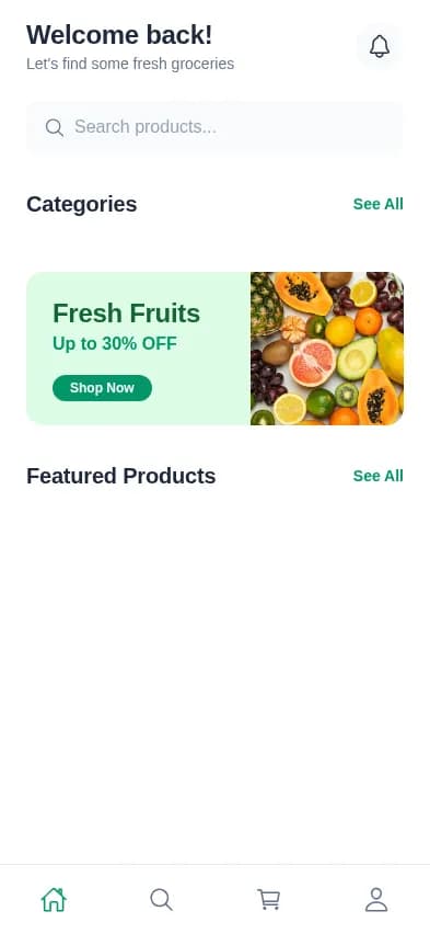 GroceryGo Mobile Shop