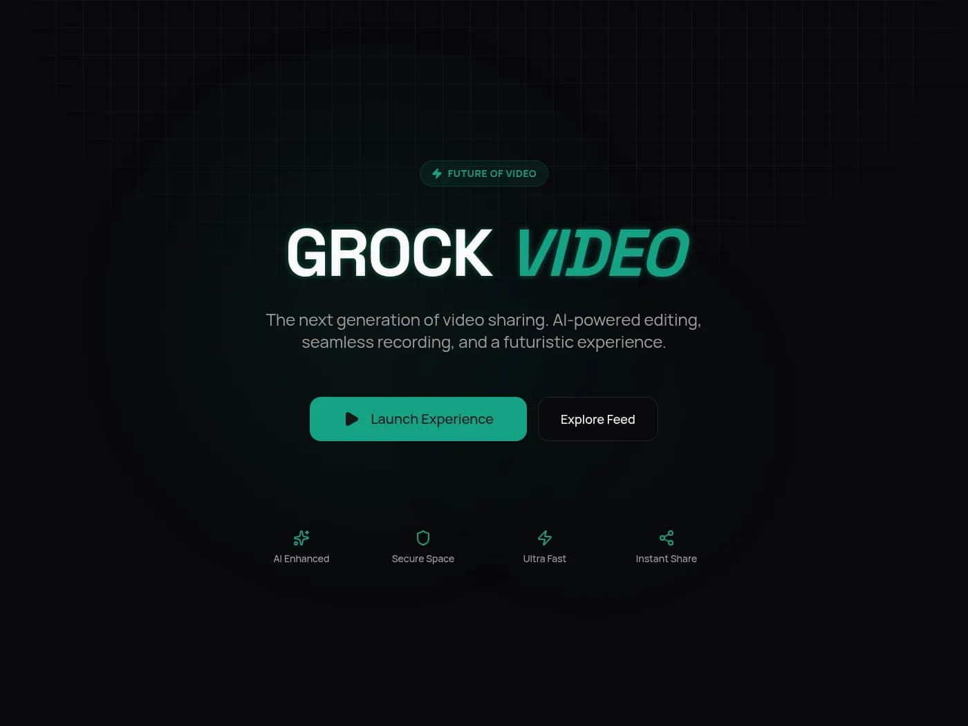 Grock Video Clone