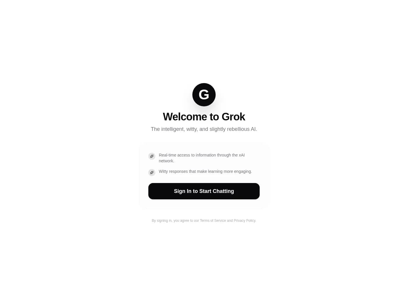 Grok AI Clone