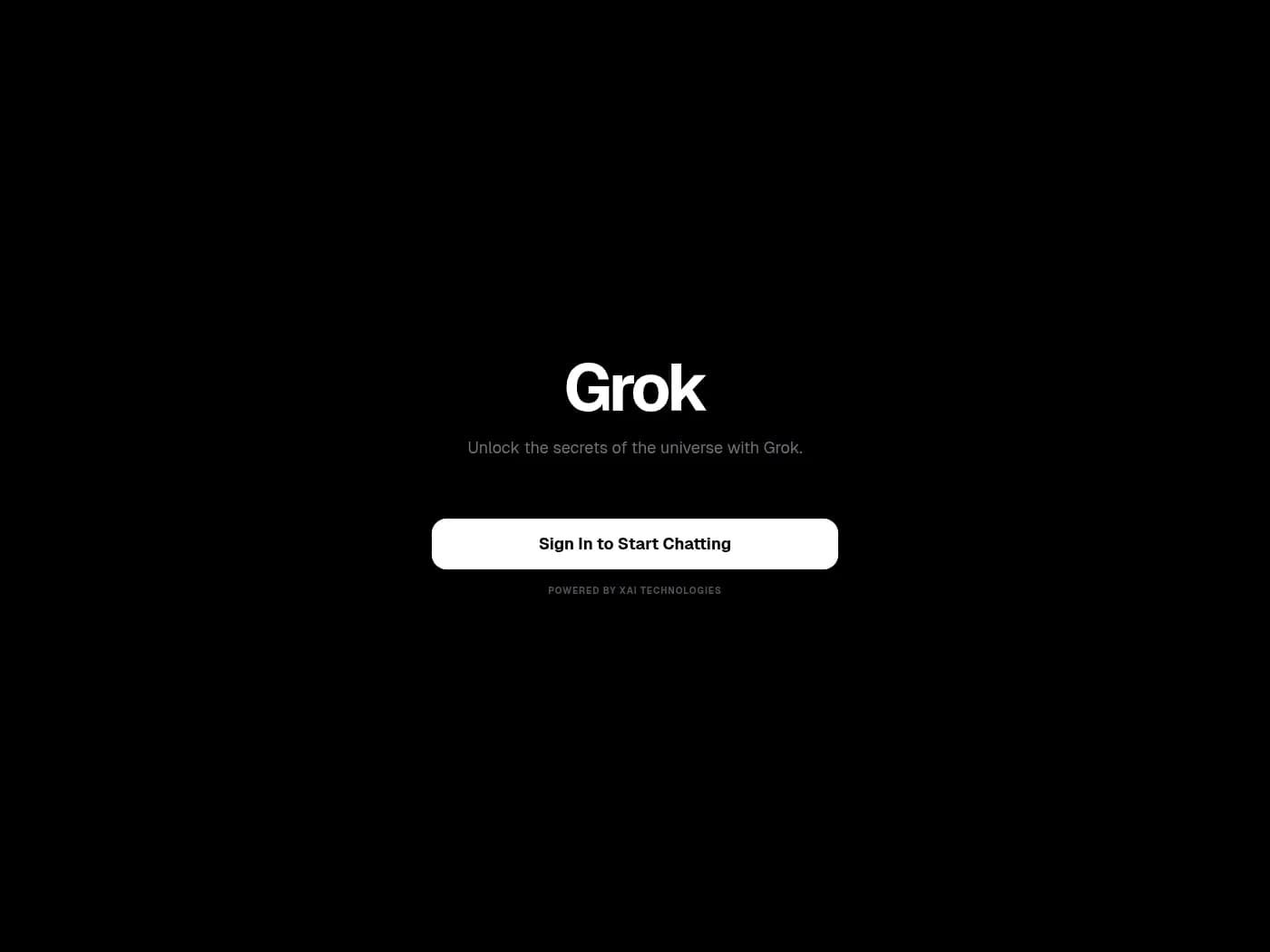 Grok Chatbot Clone