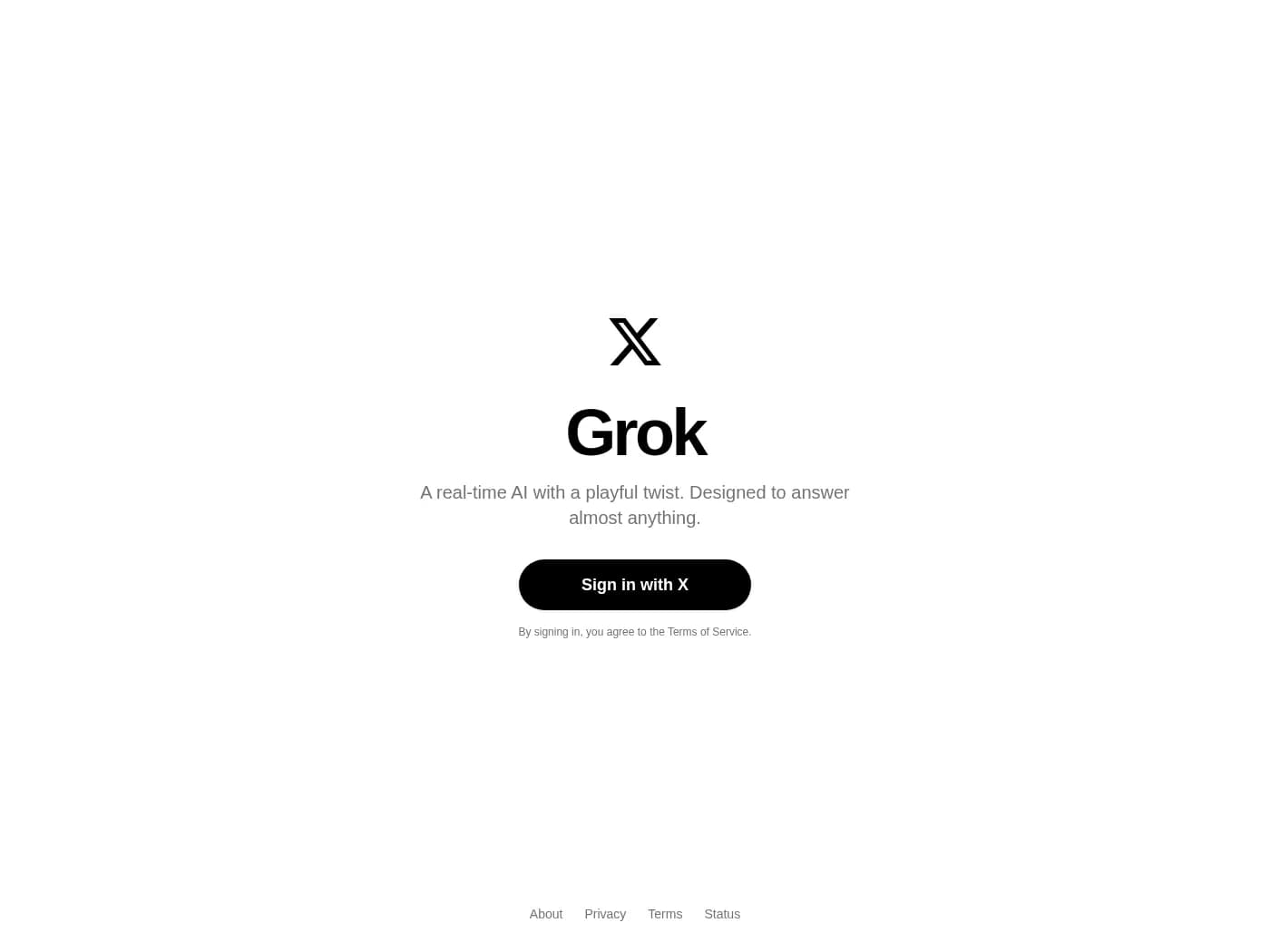 Grok Chat Clone