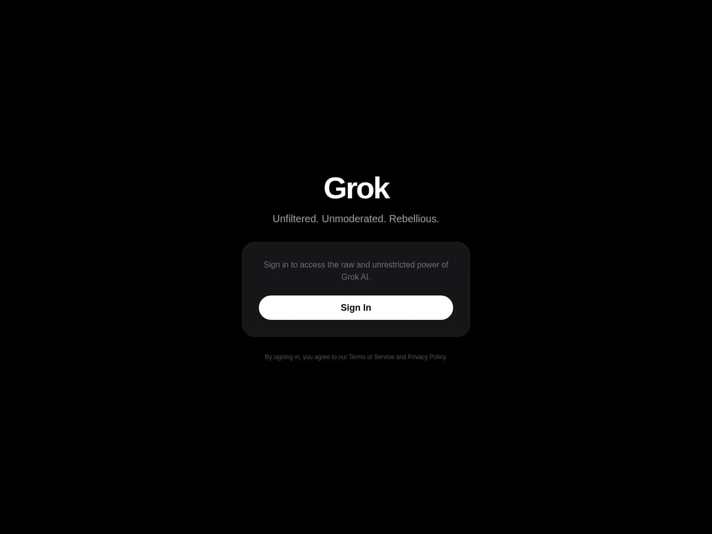 Grok Clone Unmoderated
