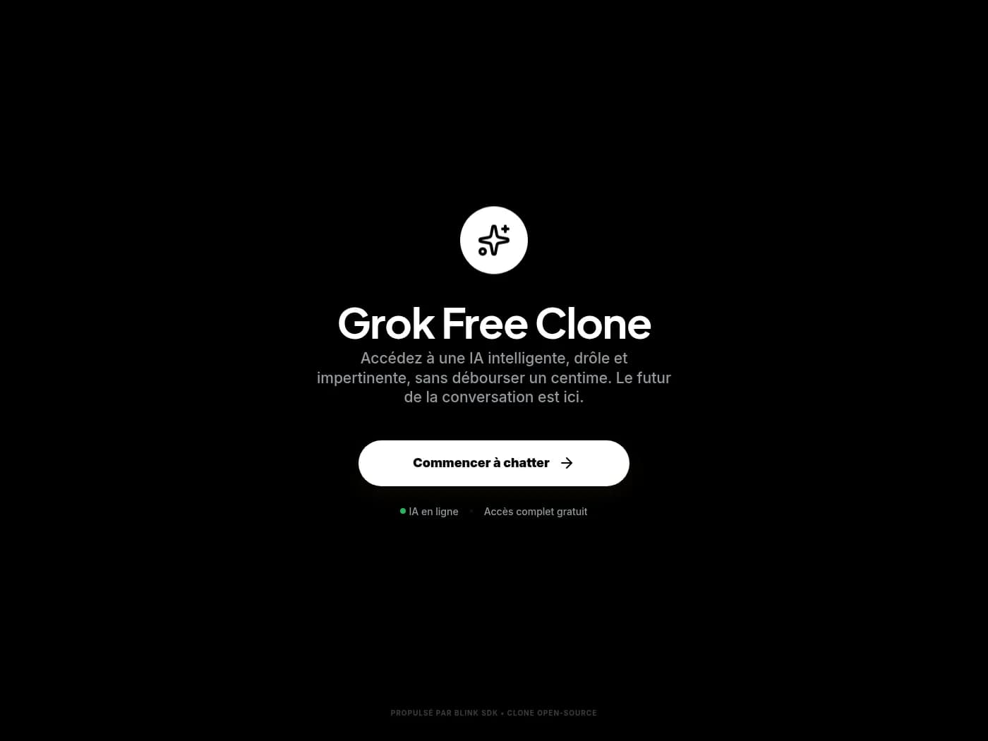 Grok Free Clone