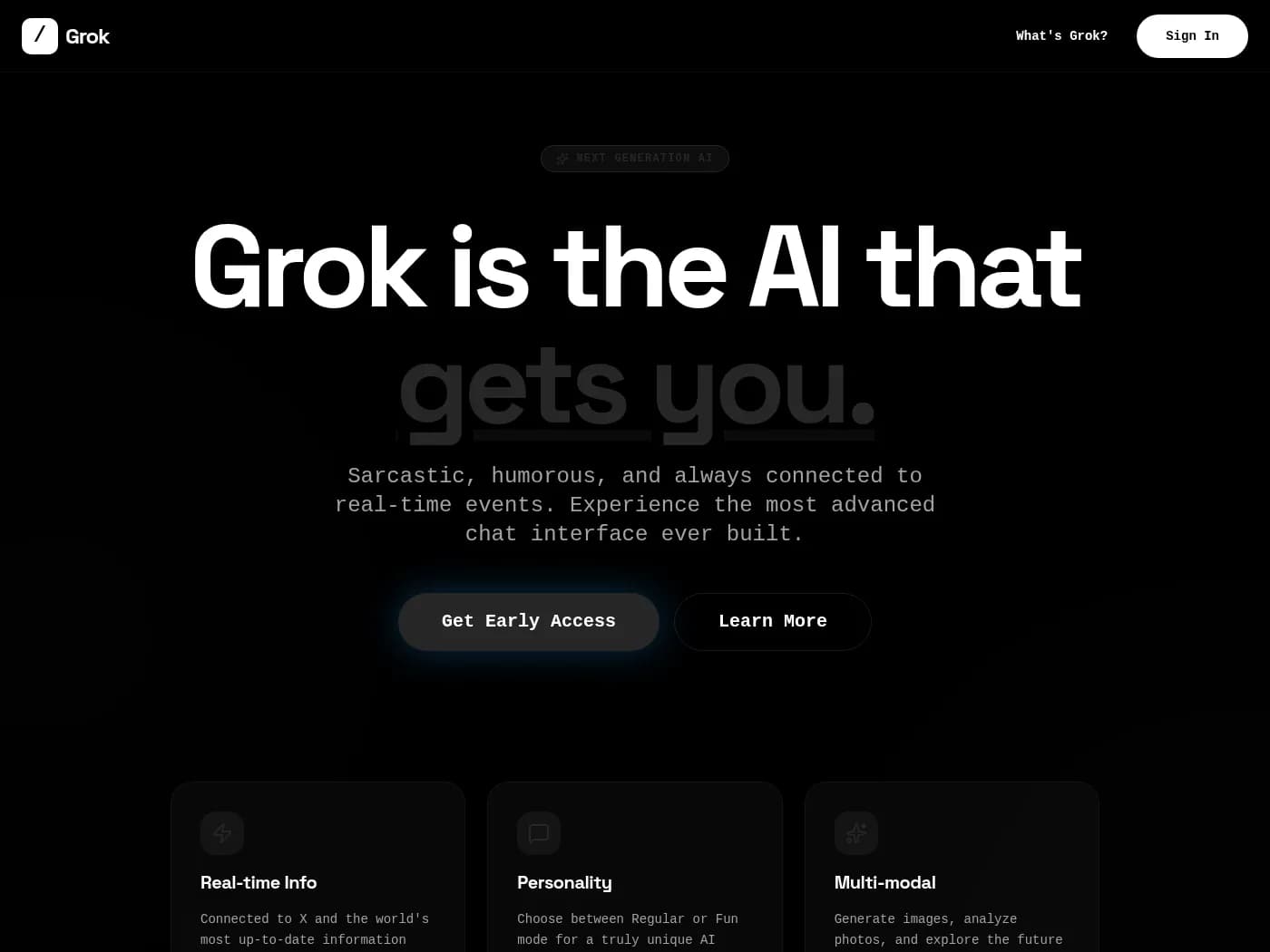 Grok AI Clone
