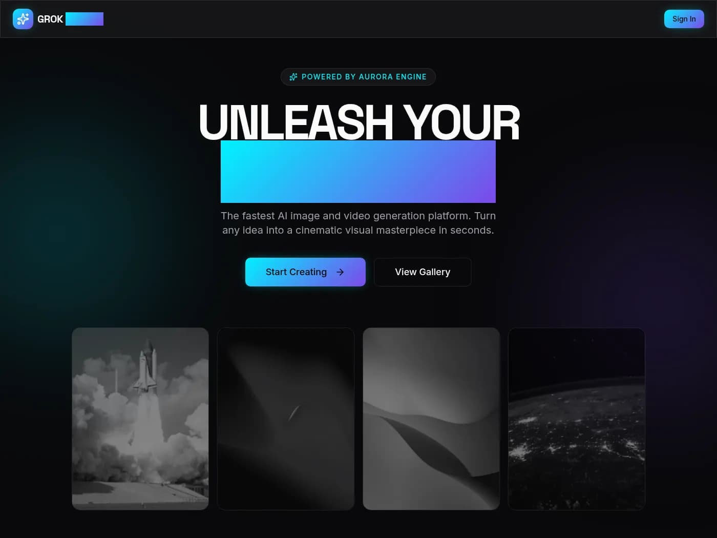 Grok Imagine Platform