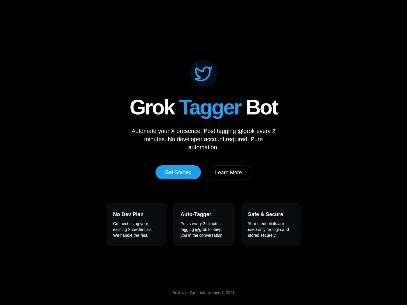 Grok Tagger Bot