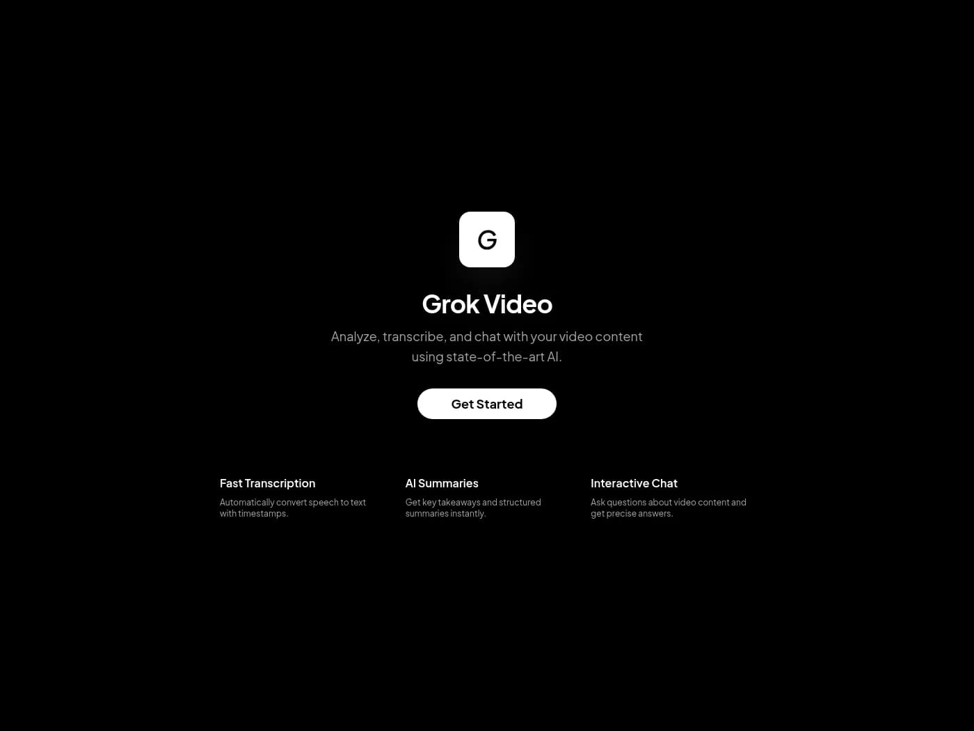 Grok Video Clone