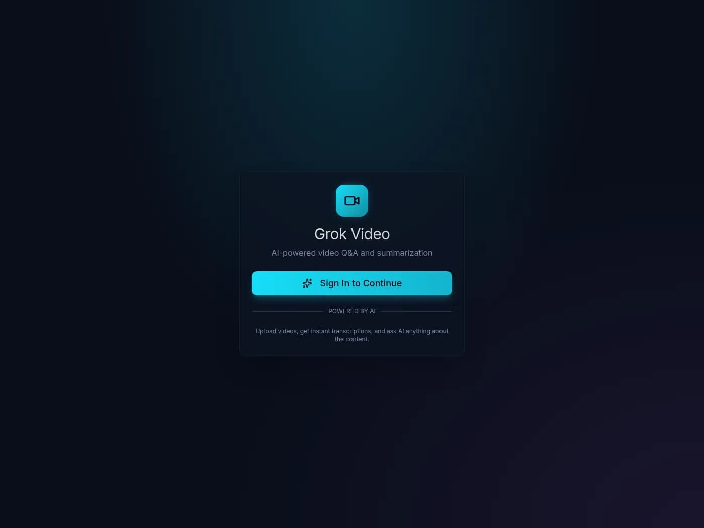 Grok Video Clone