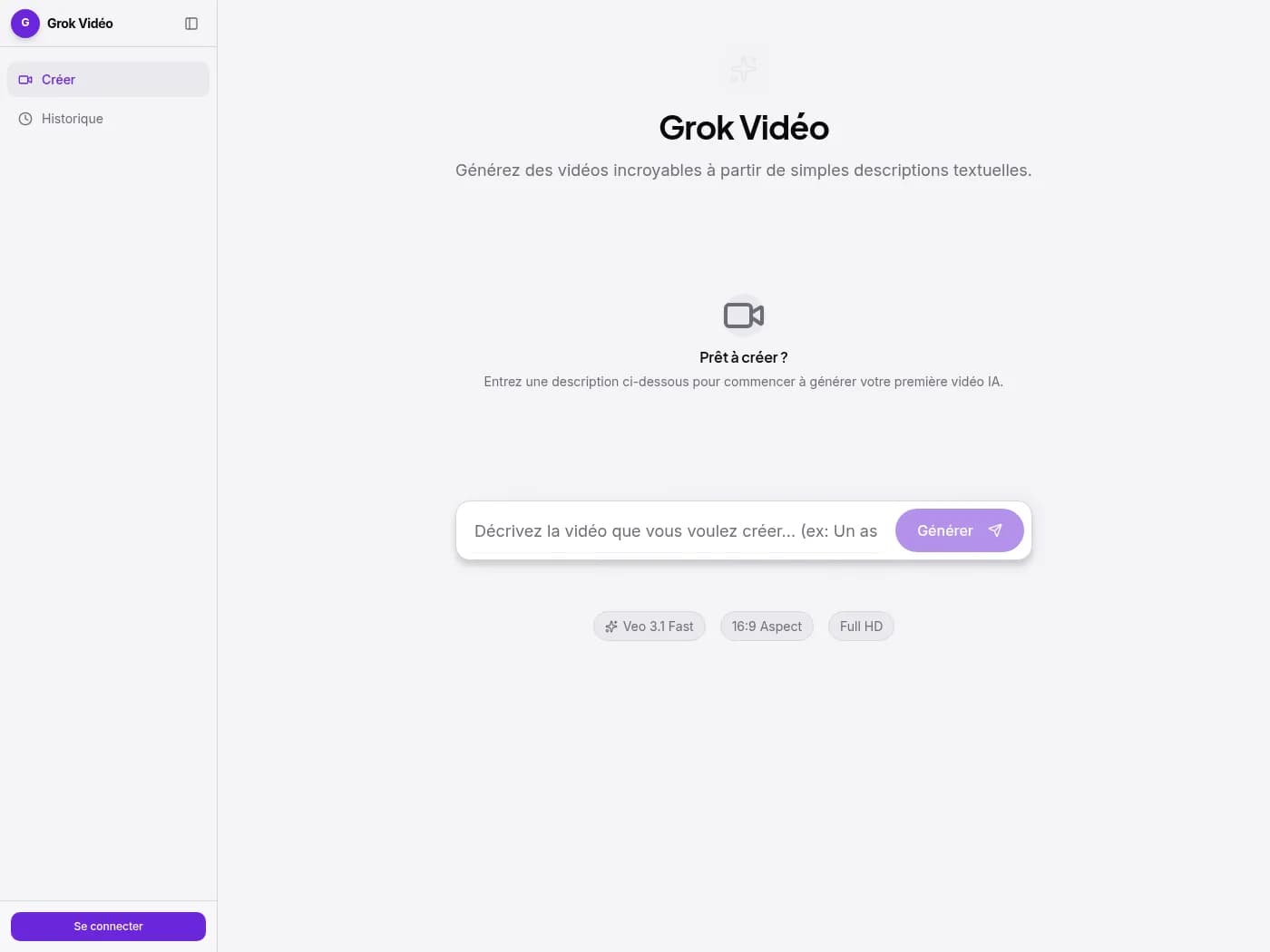 Grok Vidéo facile IA français