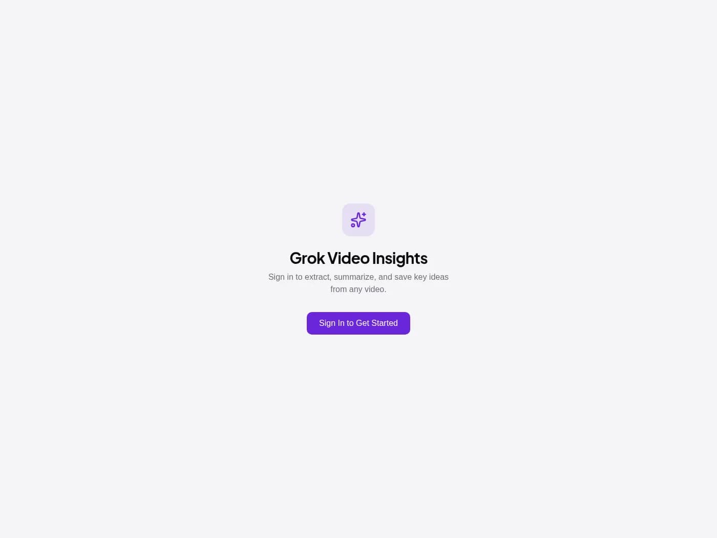 Grok Video Insights