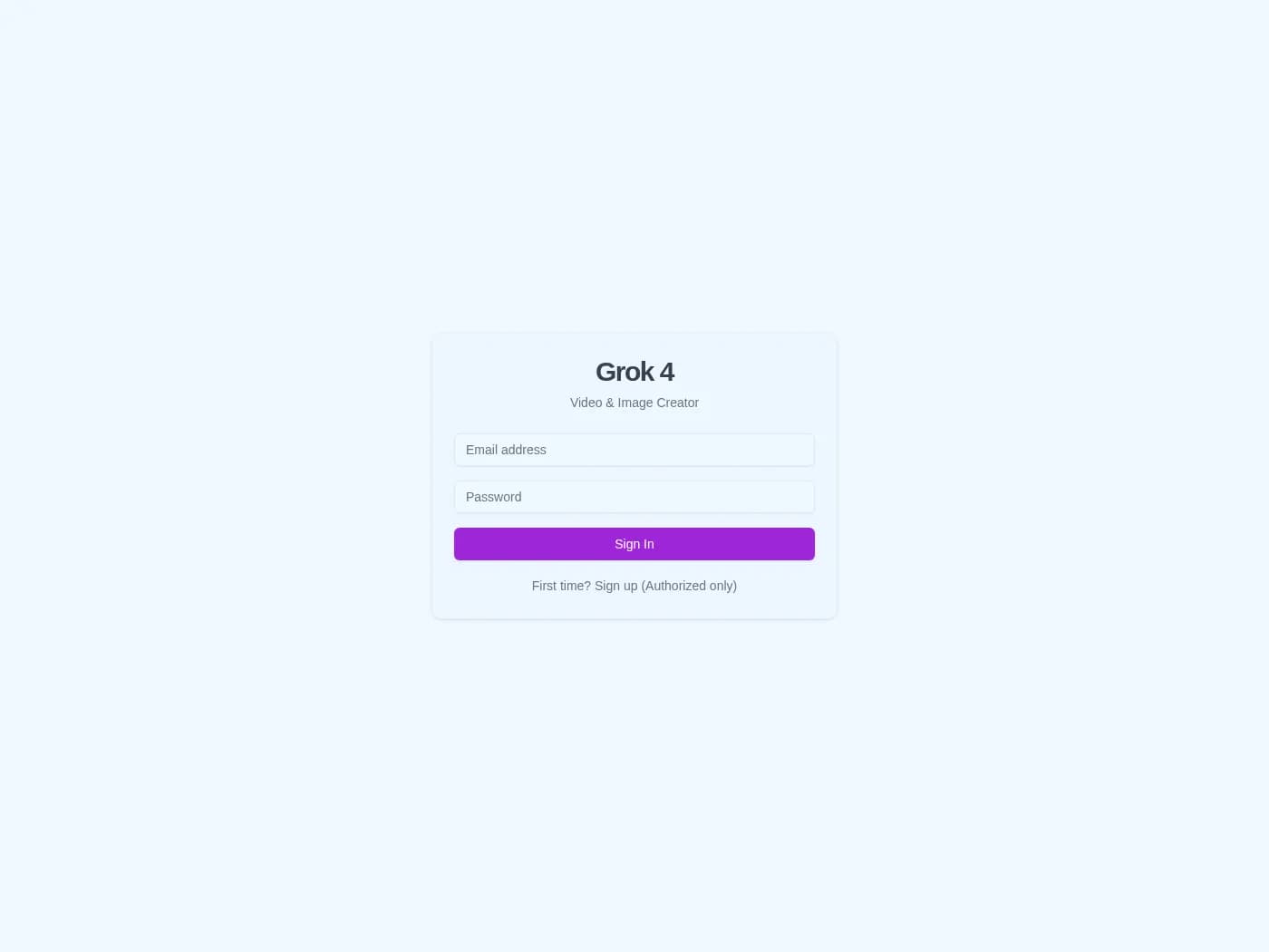 Grok 4 AI Video Creator