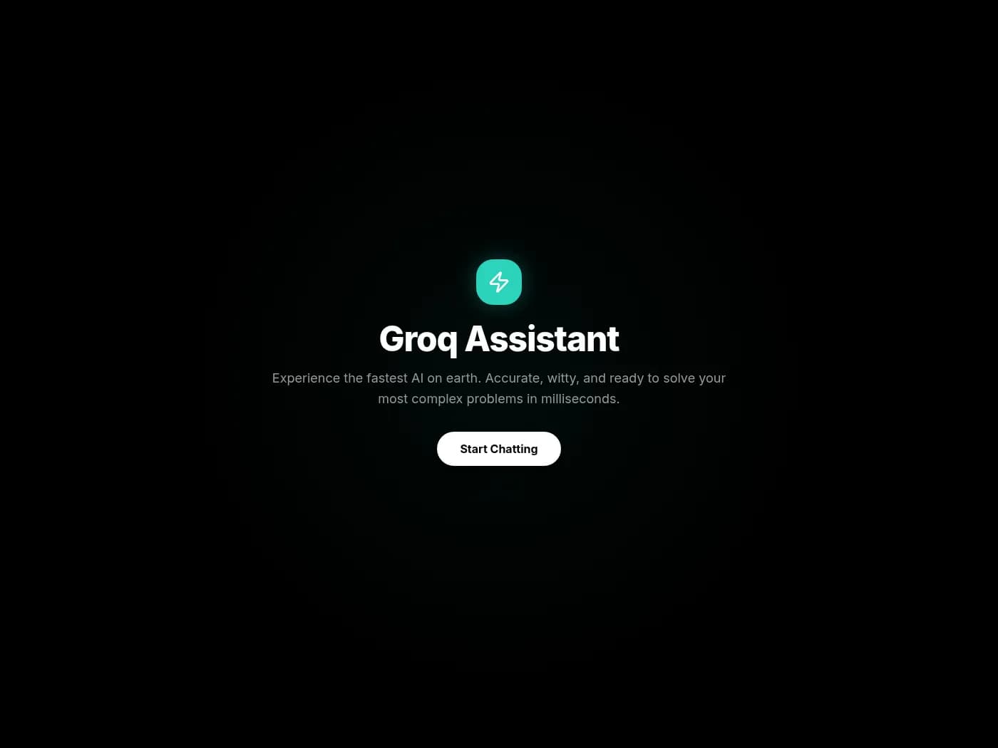 Groq AI Assistant