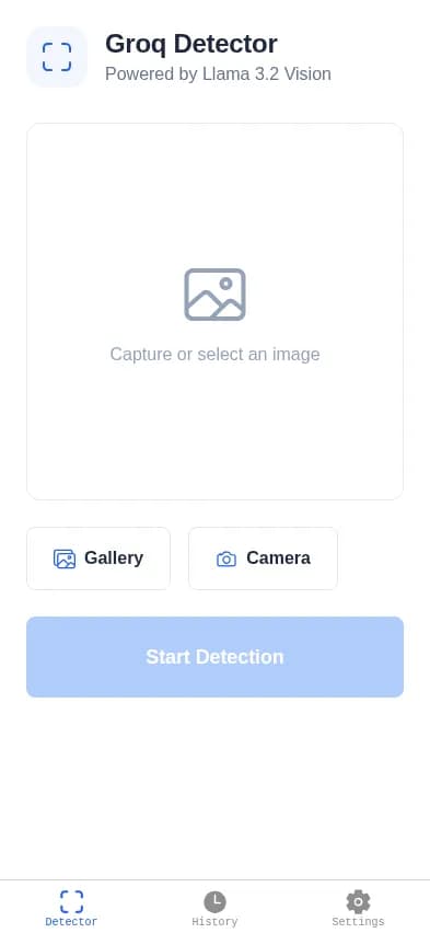 Groq Object Detector