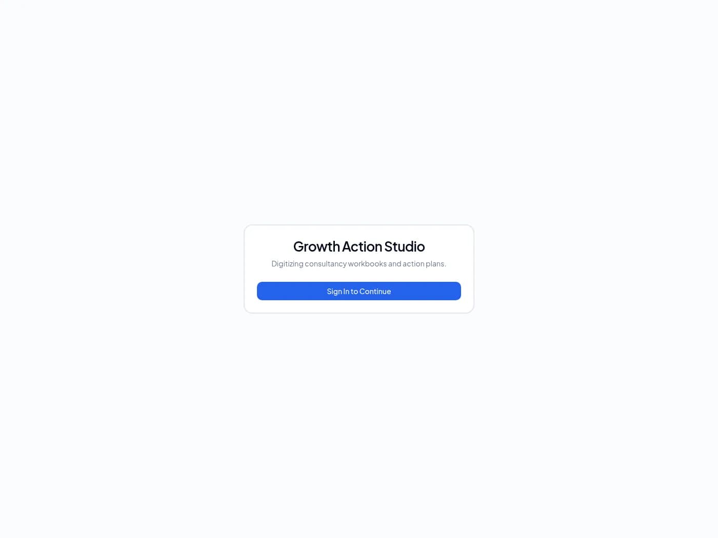 Growth Action Studio