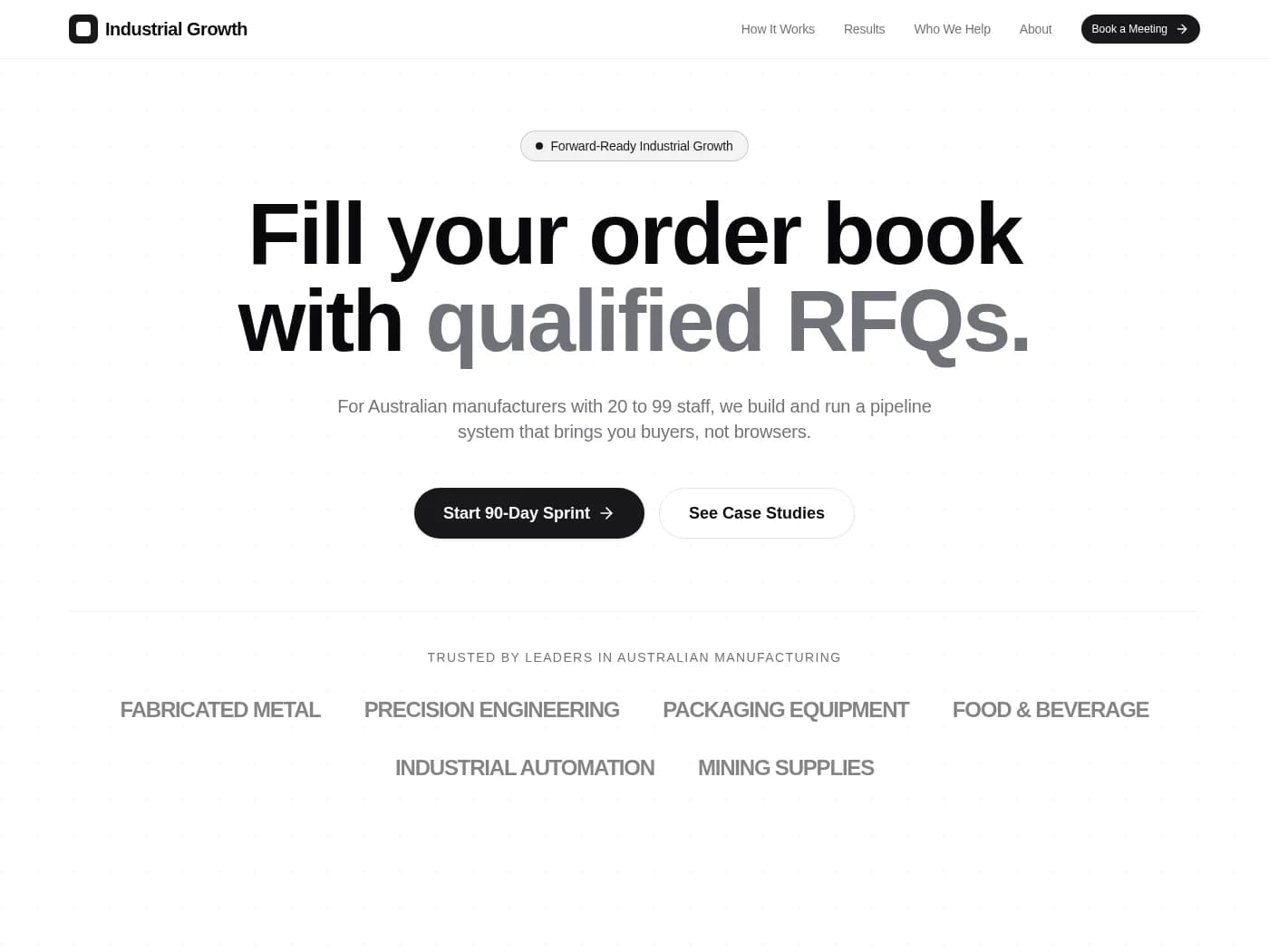 Industrial Growth Agency Site