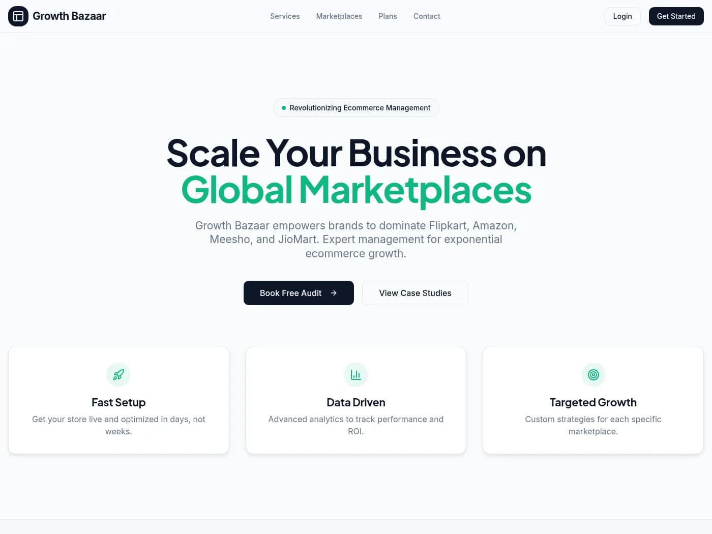 Growth Bazaar Dashboard