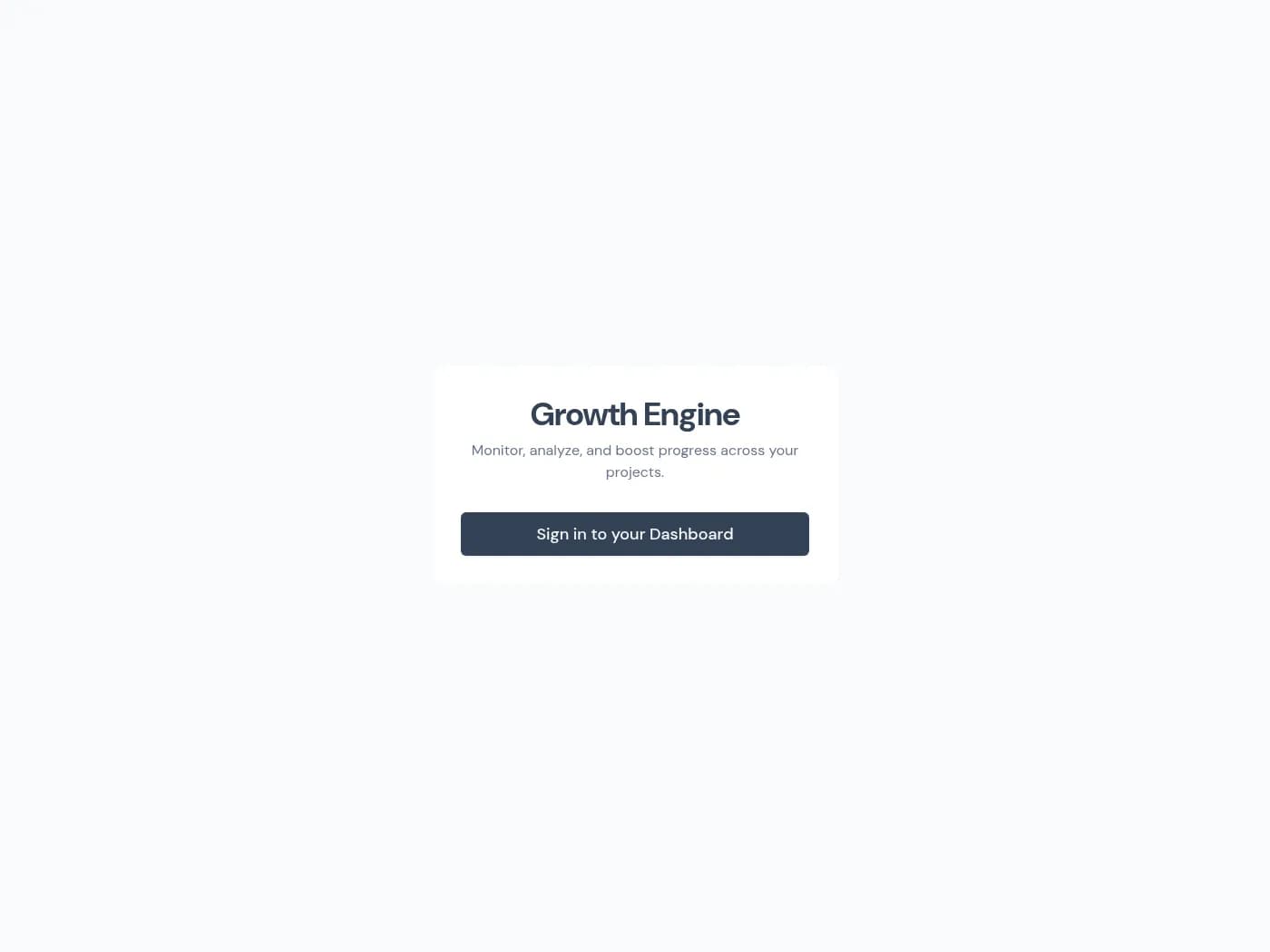Growth Engine Tracker
