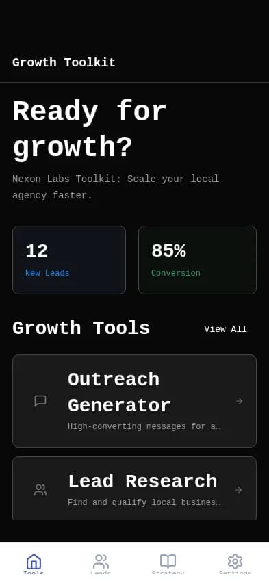Nexon Growth Toolkit