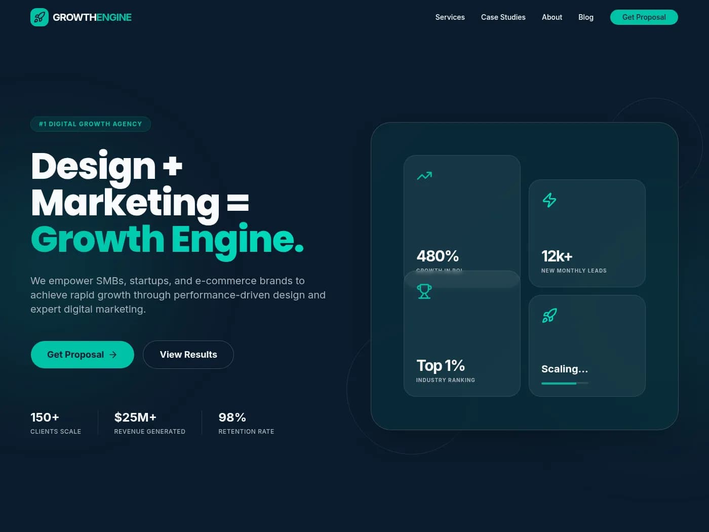 GrowthEngine Agency Site