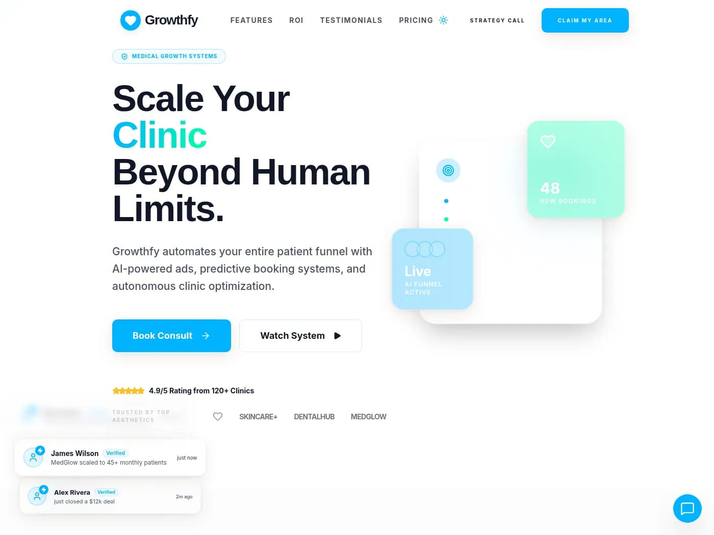 Growthfy SaaS Landing