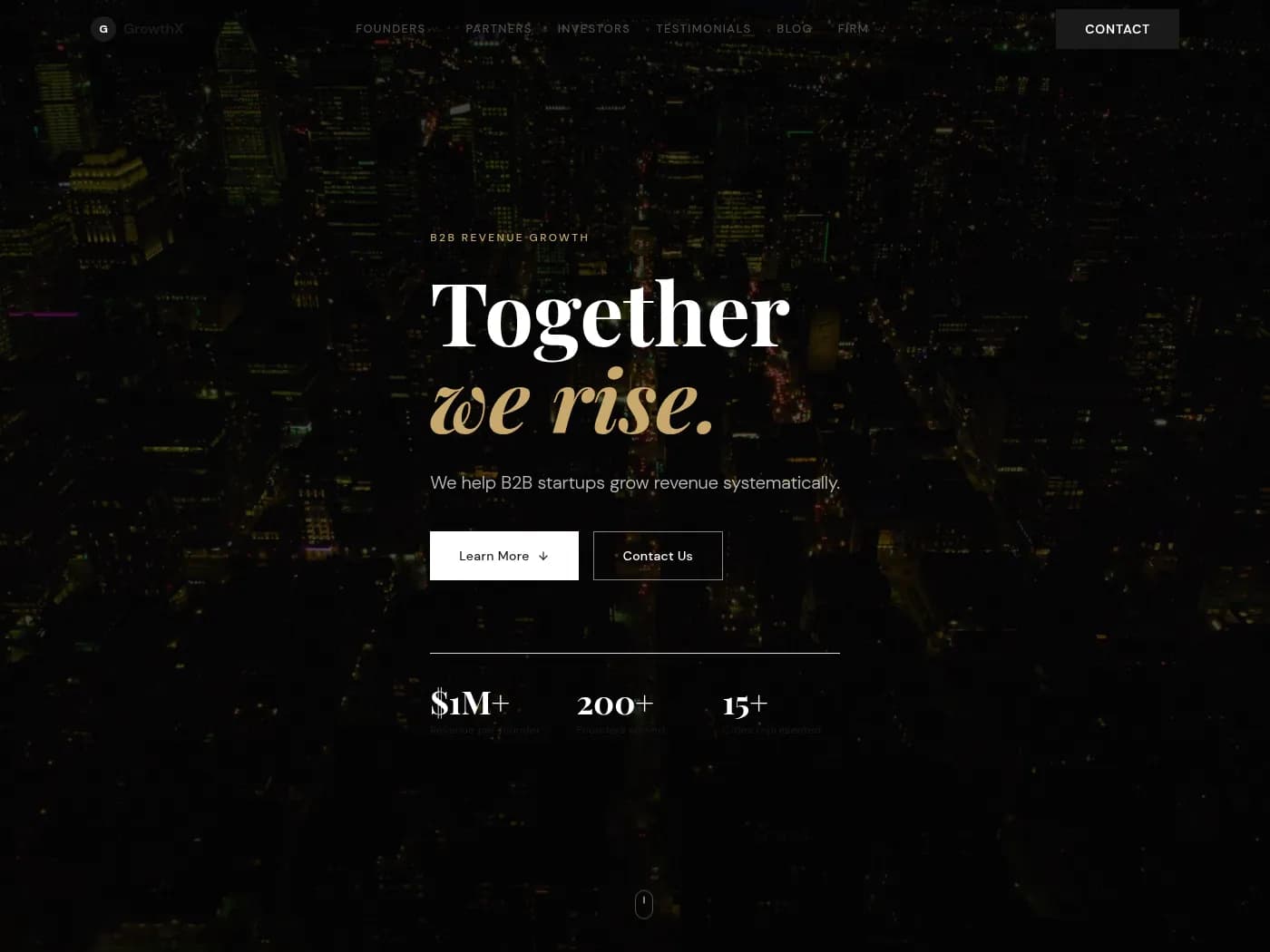 GrowthX Website Clone