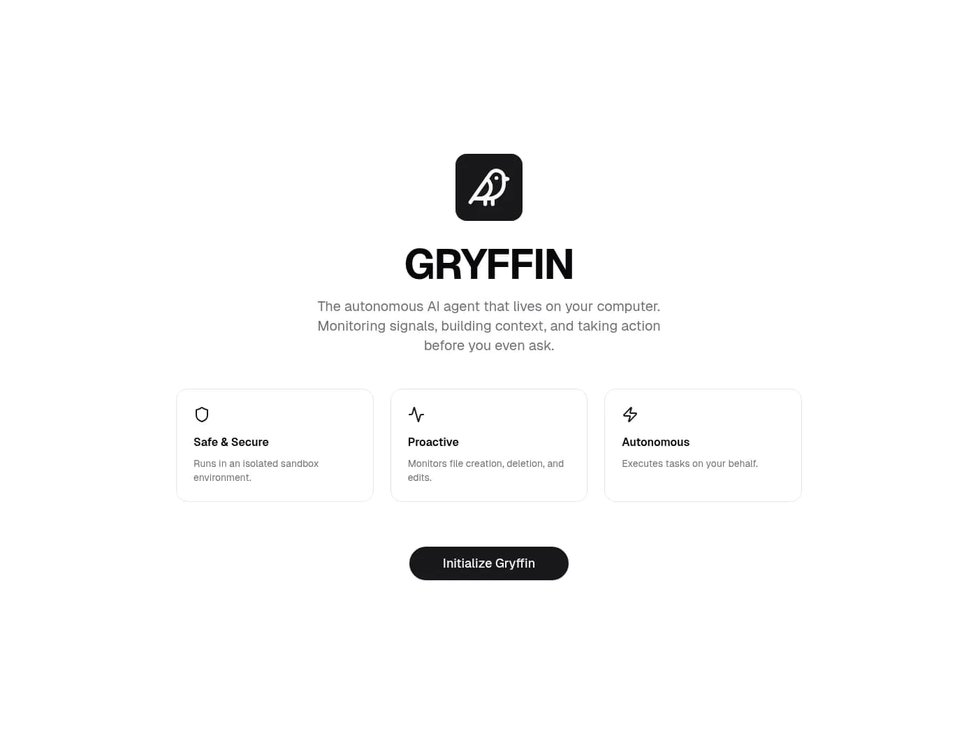 Gryffin Autonomous Agent