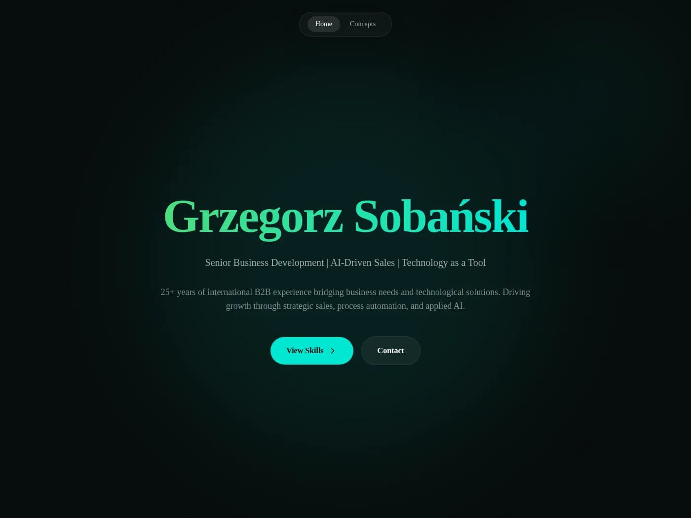 Grzegorz Sobanski Pofolio