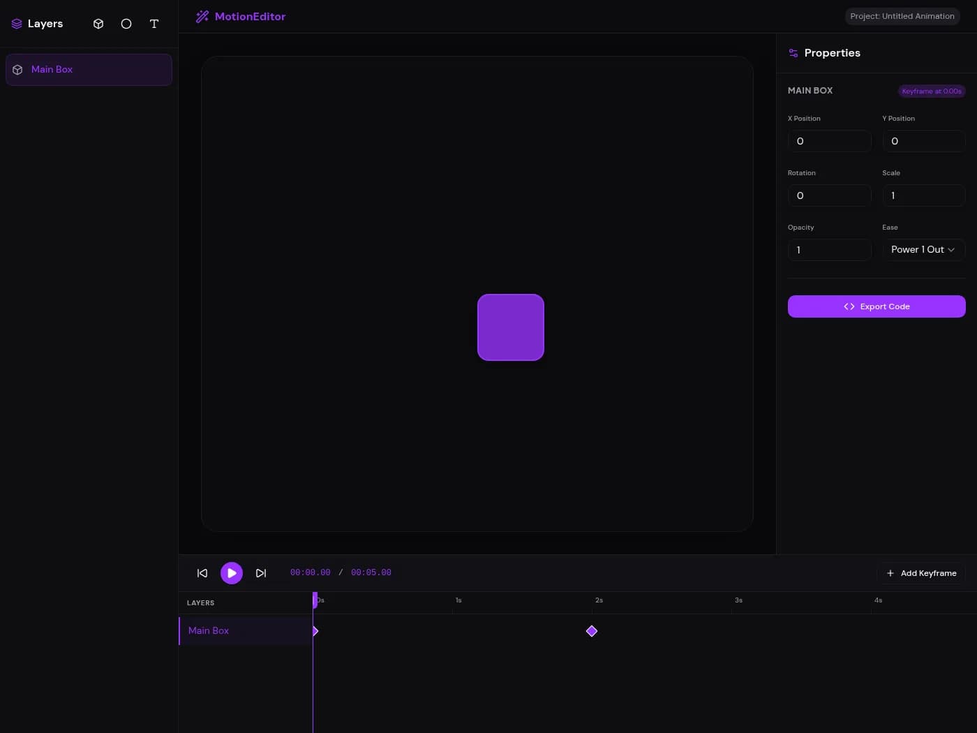 GSAP Visual Editor