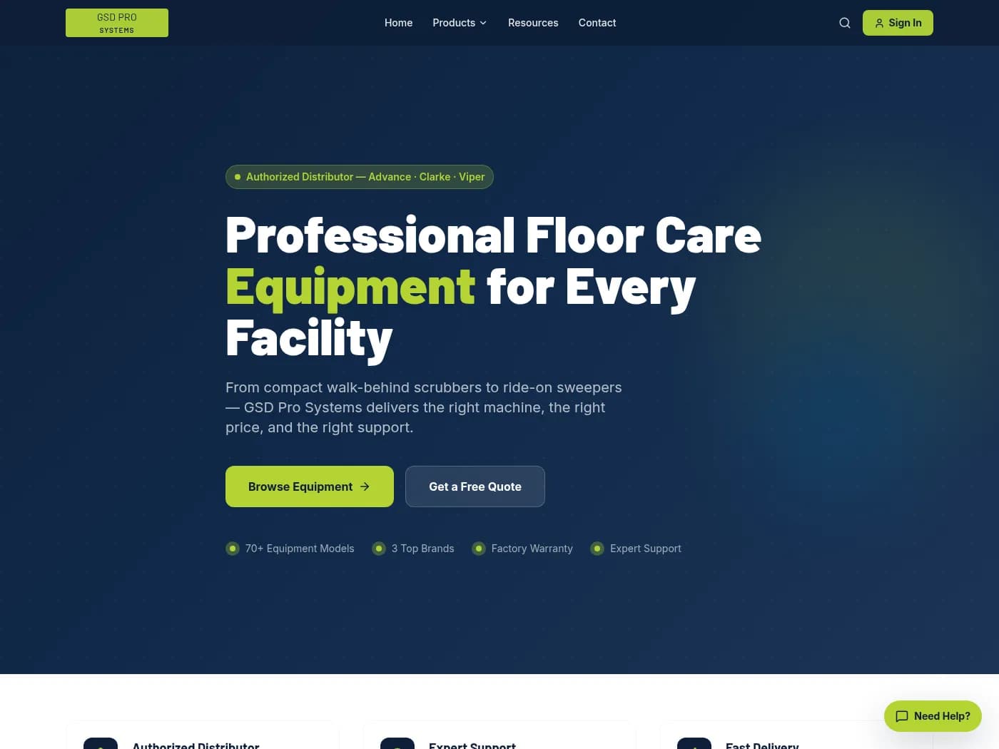 GSD Pro Catalog Site