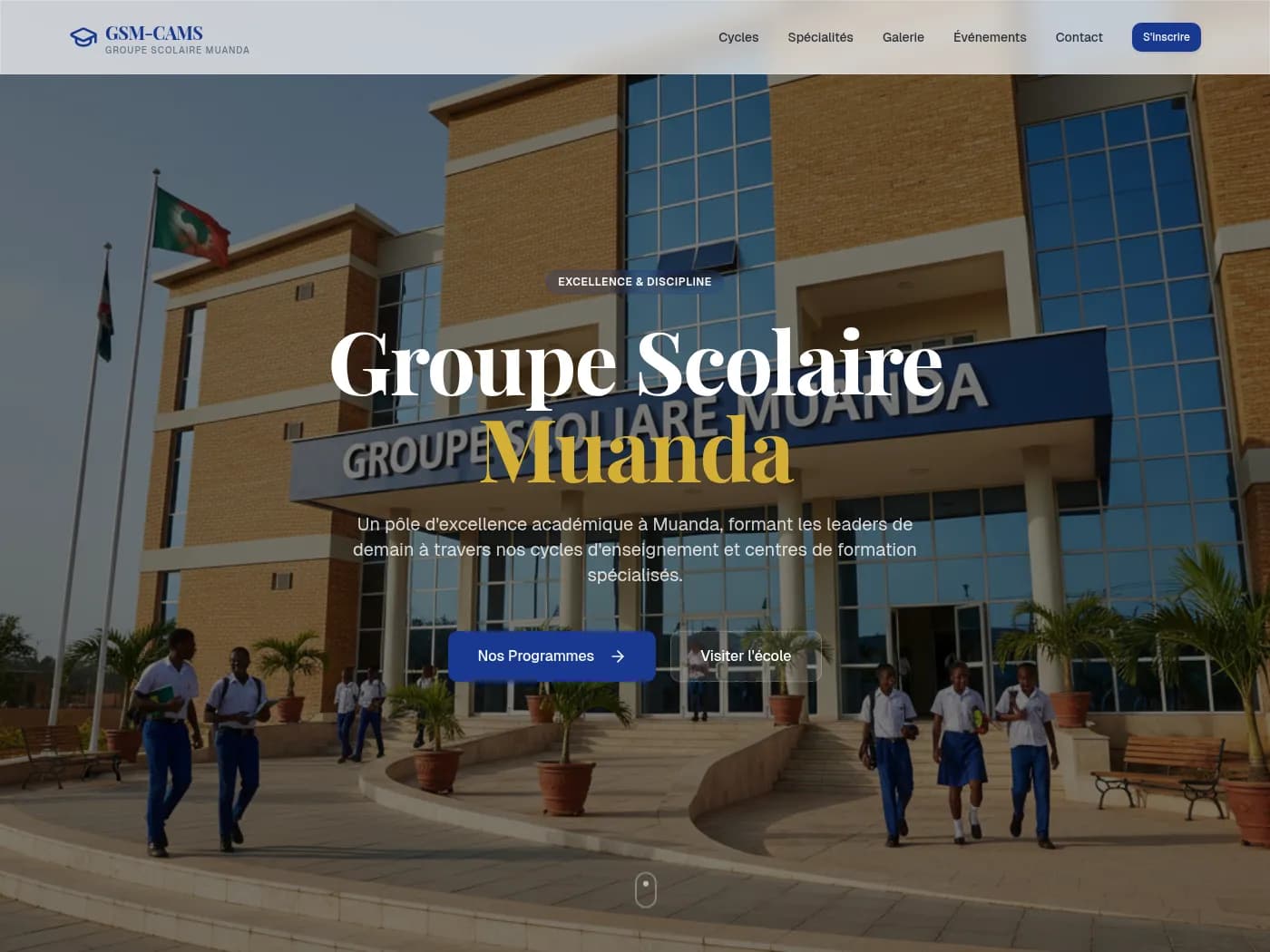 GSM-CAMS School Portal
