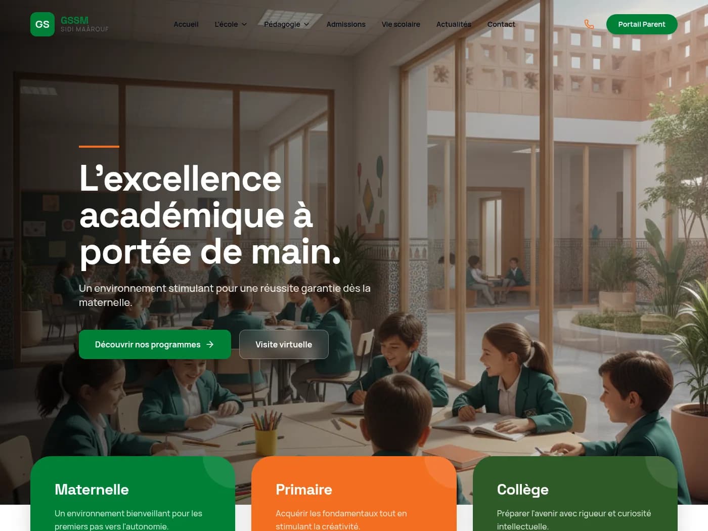 GSSM Website Redesign