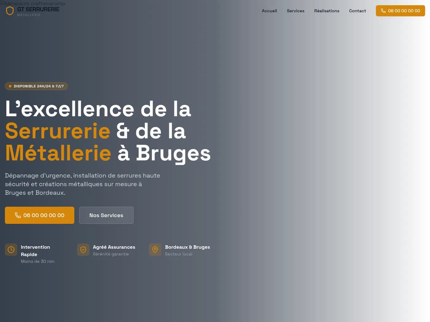 GT Serrurerie Site