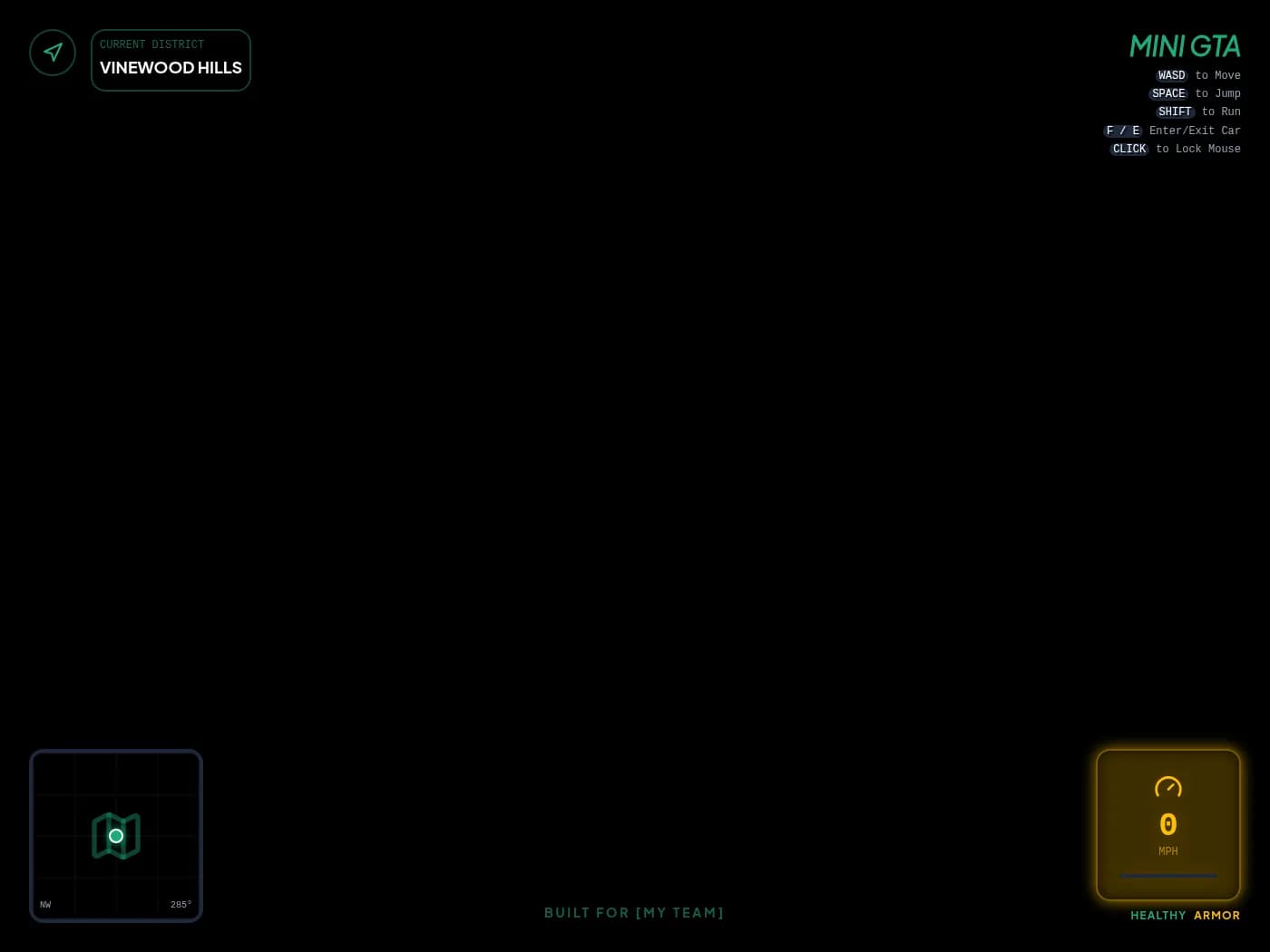 Mini GTA Browser Game