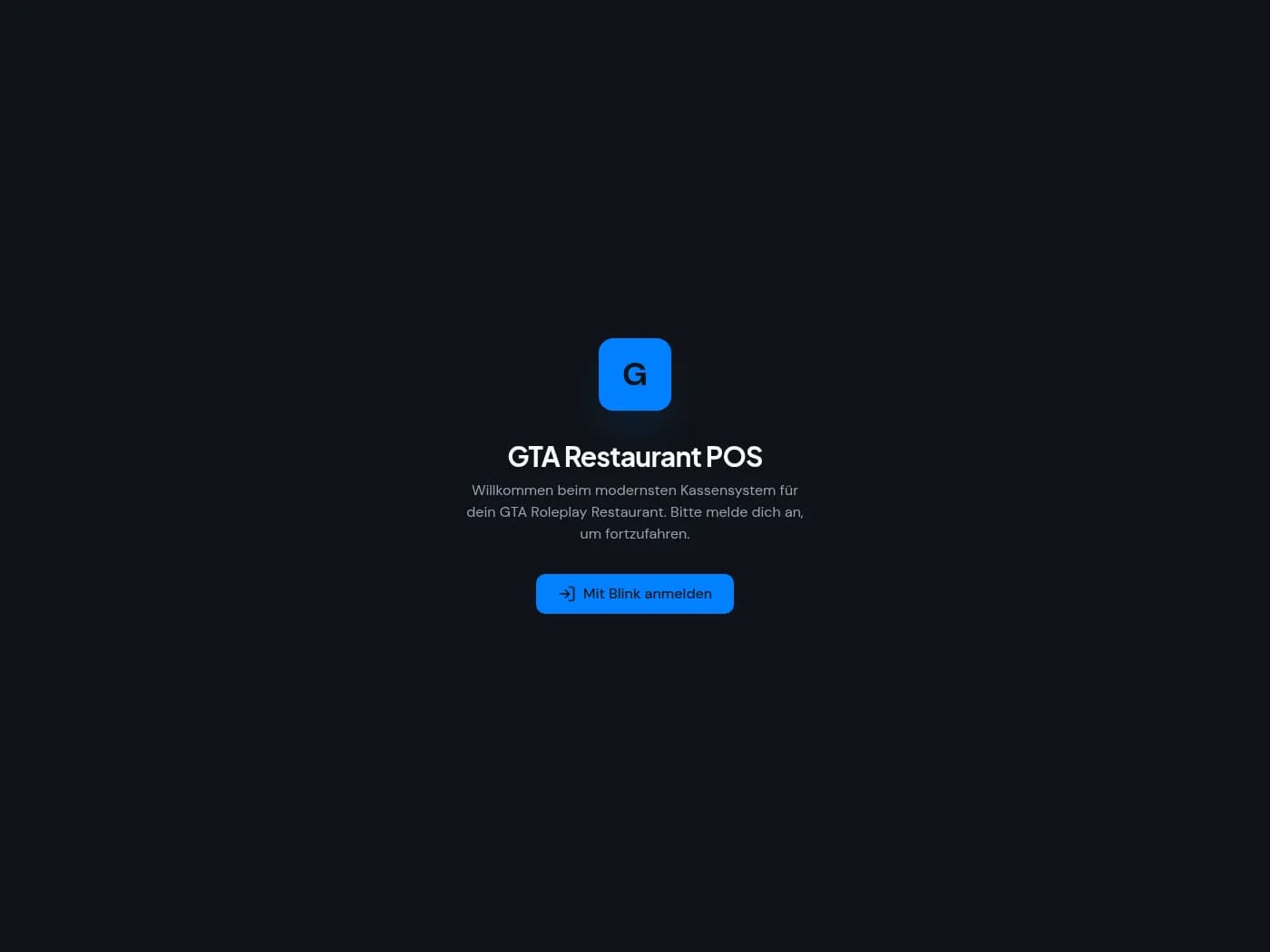 GTA RP Restaurant POS