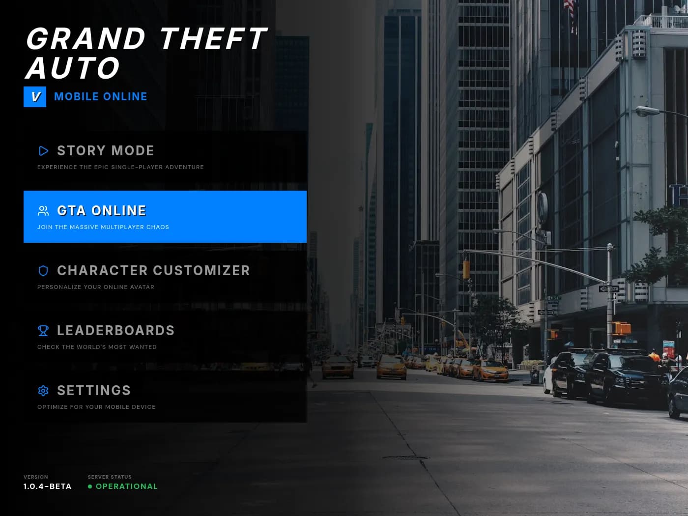 Mobile GTA 5 Online