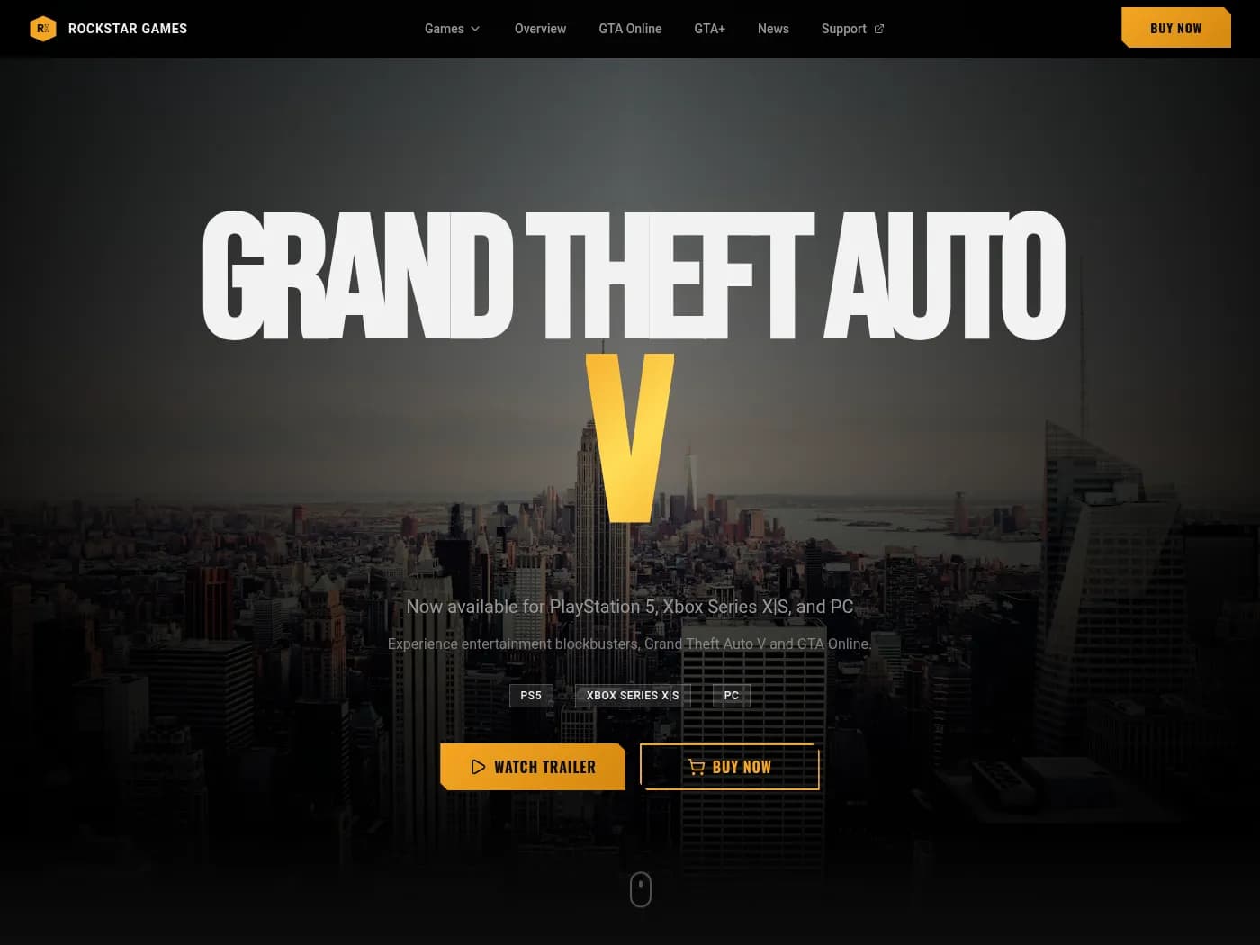 GTA V Site Clone