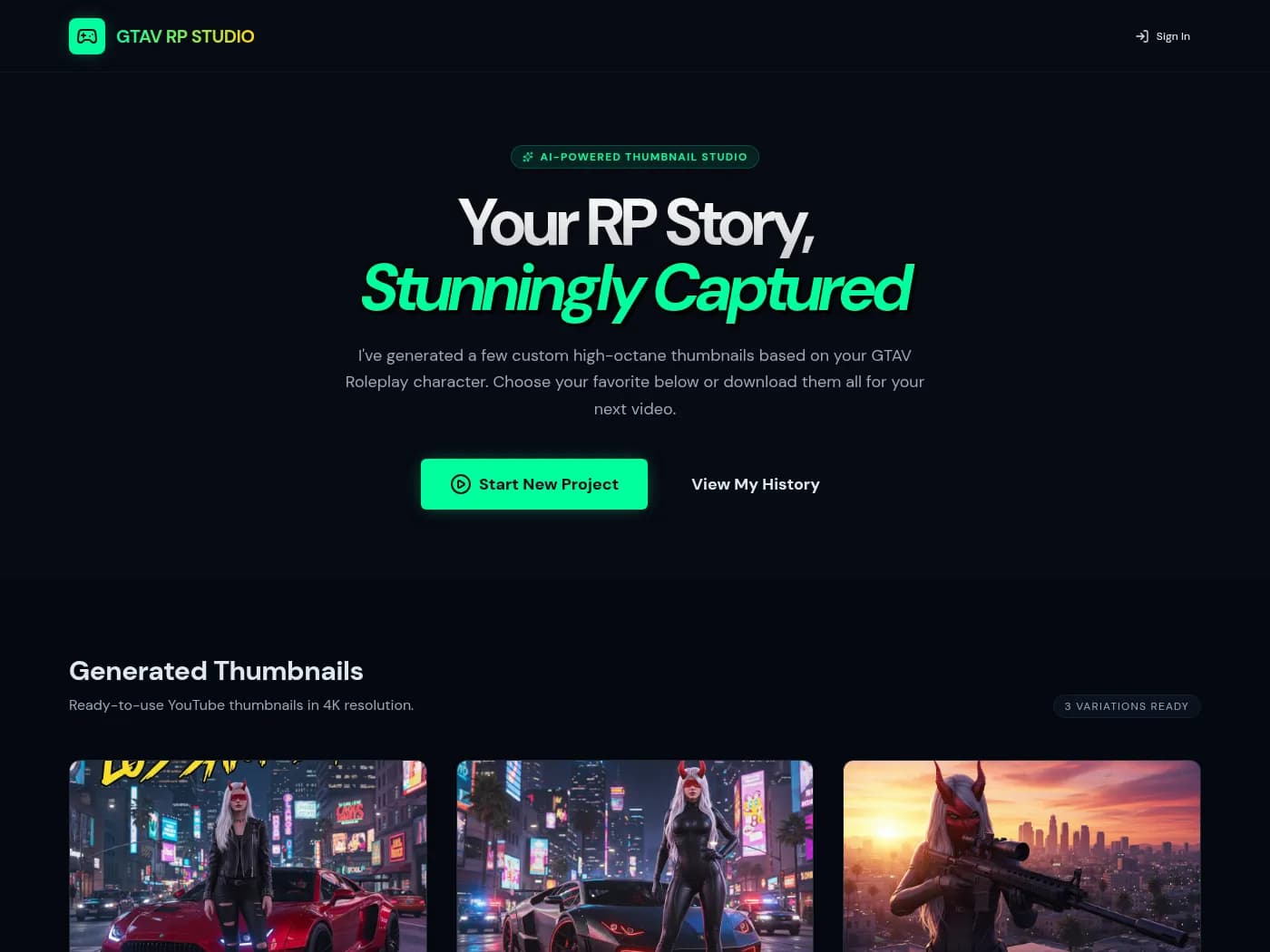 GTAV Roleplay Thumbnail Maker
