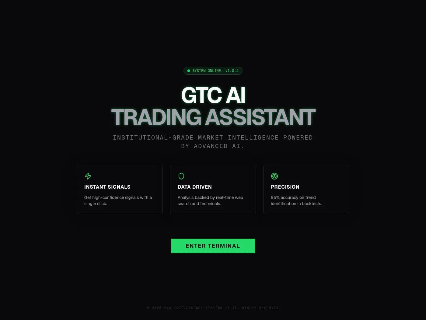 GTC AI Trading Assistant
