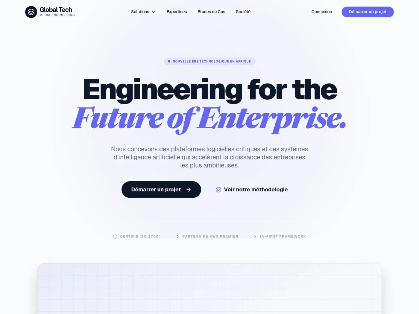Global Tech Media Redesign
