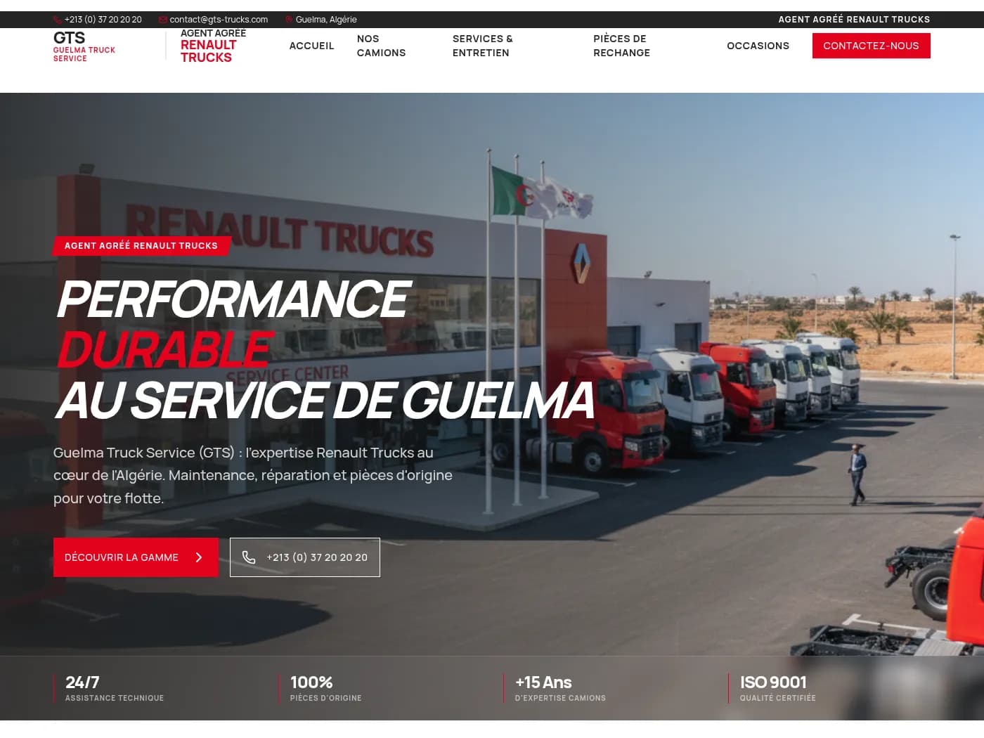GTS Truck Service Site