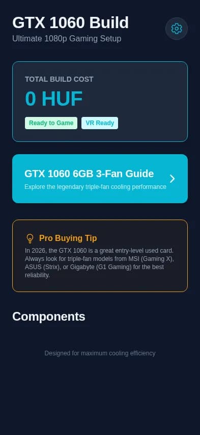 GTX1060 3-Fan Guide