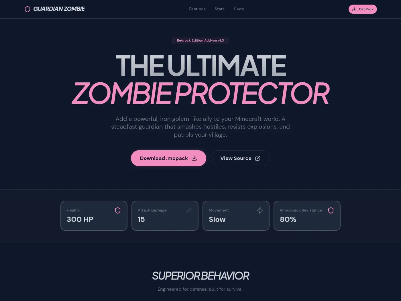 Guardian Zombie Pack