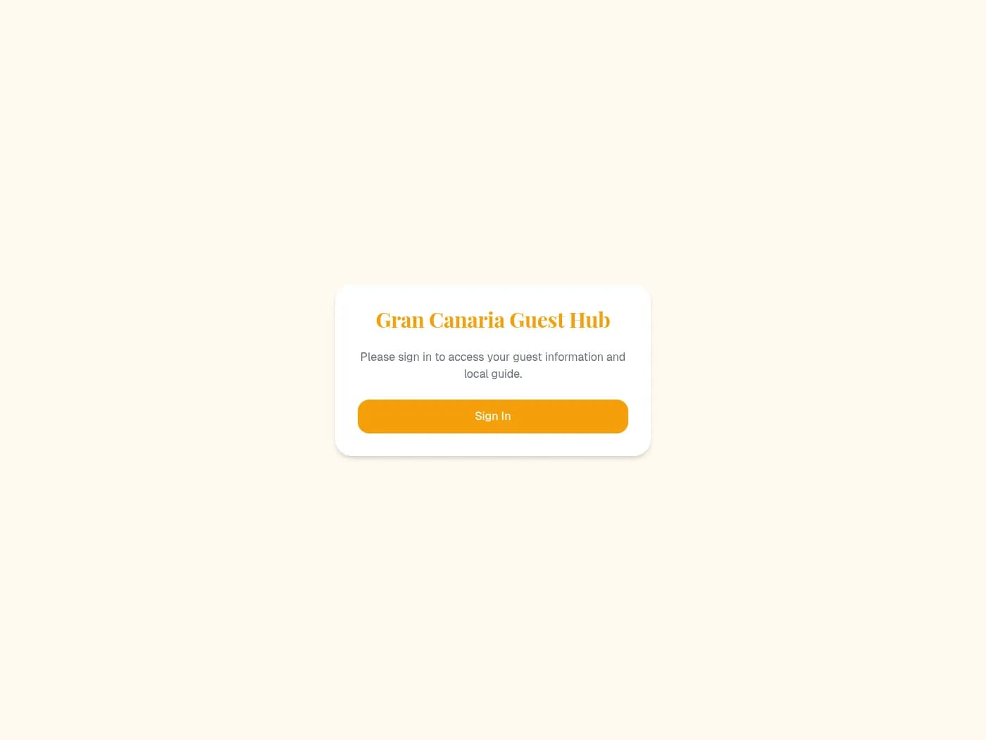 Gran Canaria Guest Hub